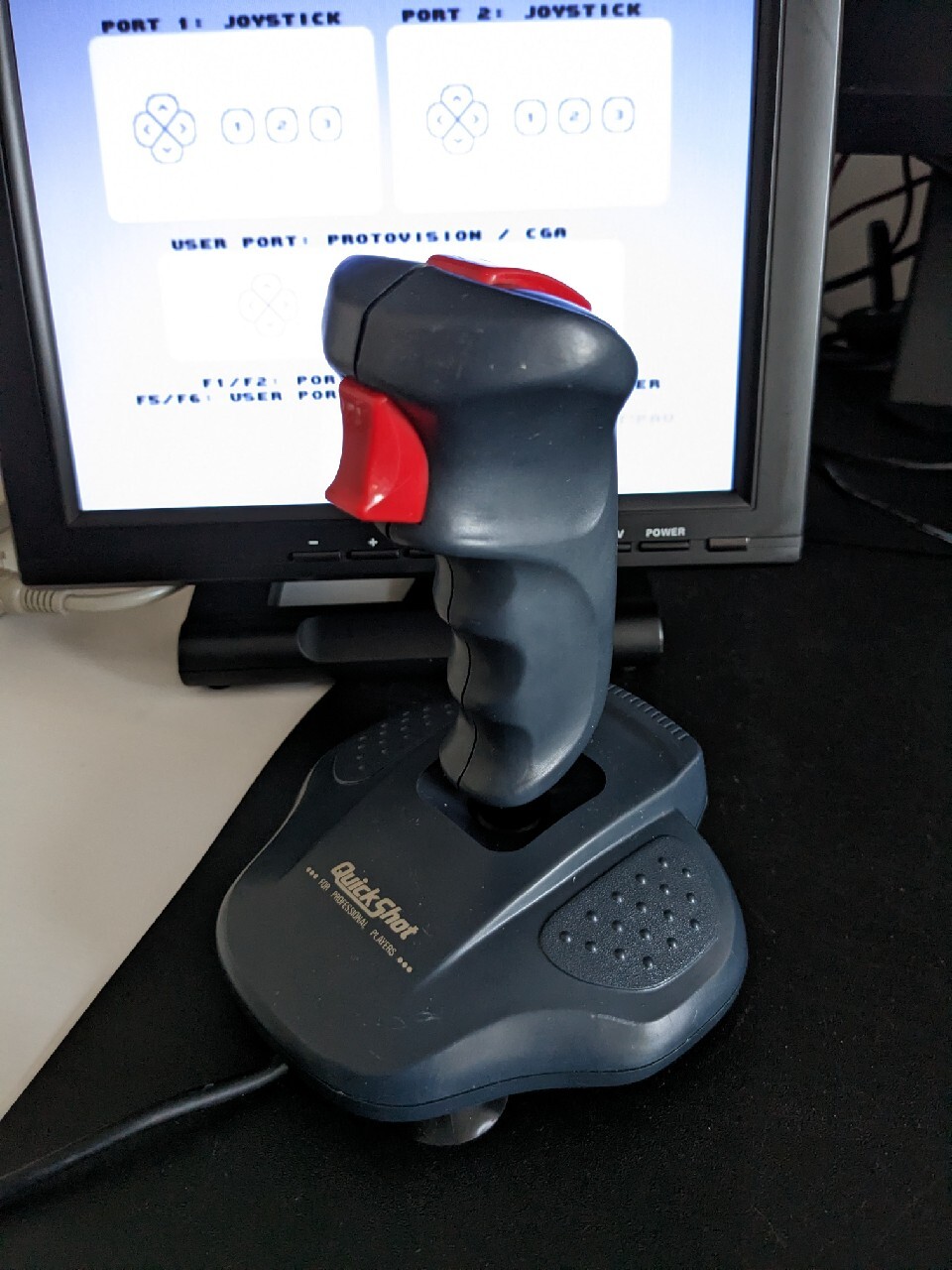 Joystick QuickShot QS-137F Commodore Amiga Atari | Kielce | Kup teraz ...