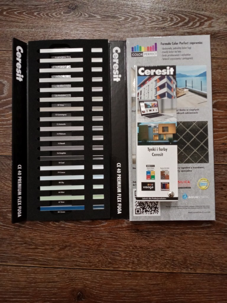 Wzornik kolorów Ceresit | tarnobrzeg | Kup teraz na Allegro Lokalnie