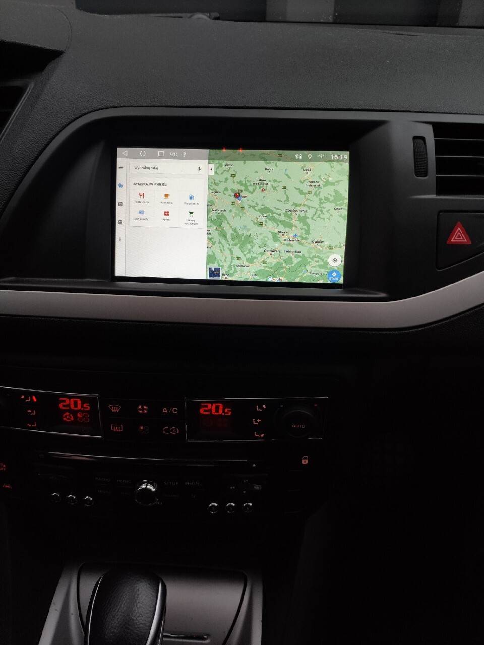 Radio android wyświetlacz Citroen C5 carplay USB | Sosnowiec ...