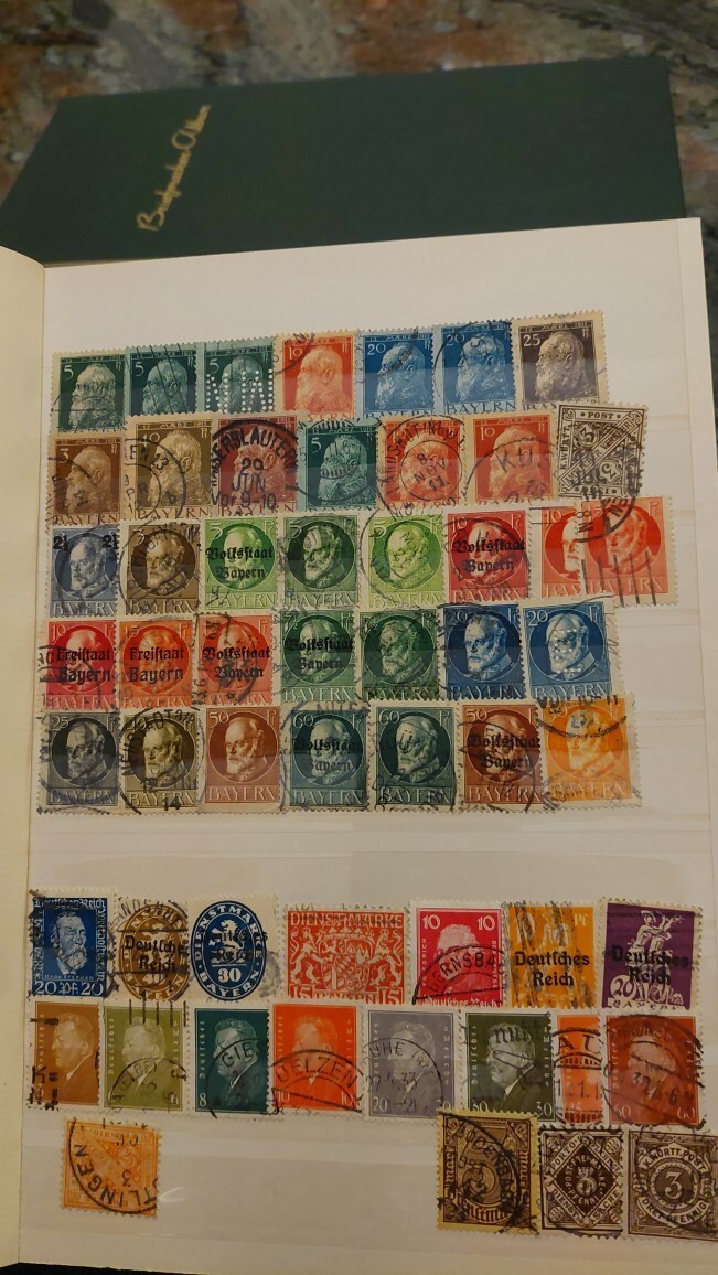 Znaczki klaser Niemcy lata 20 III Rzesza DDR RFN | Kędzierzyn-Koźle ...