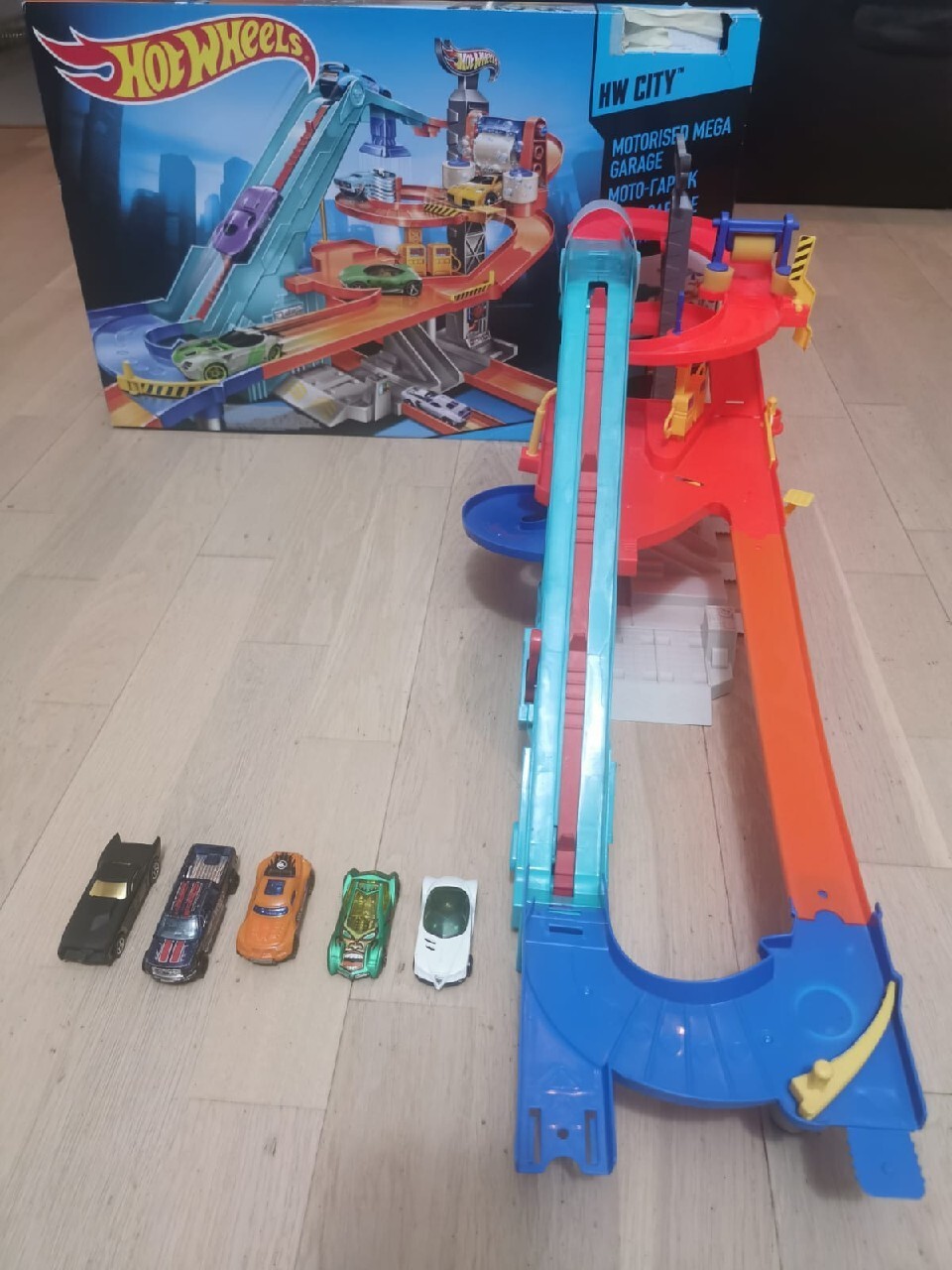 Hot Wheels Mega car garage | Lubań | Kup teraz na Allegro Lokalnie