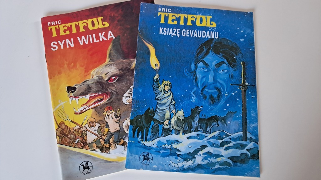 Eric Tetful Syn Wilka Książę Gevaudanu Wydanie I 1990 | Gdańsk | Kup ...
