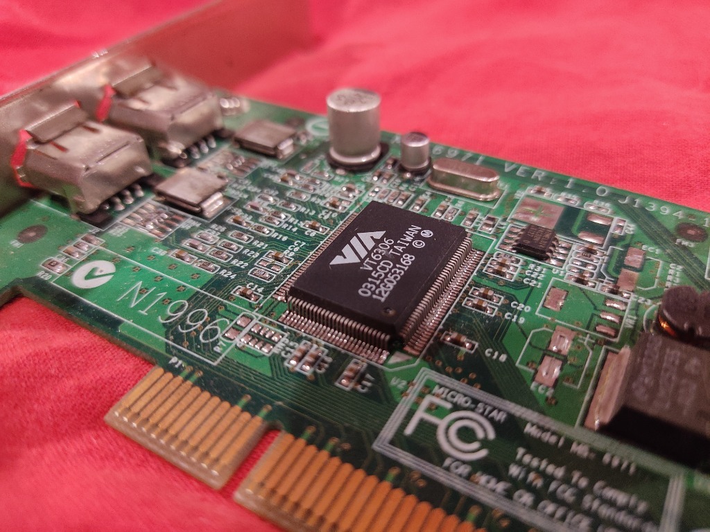 KARTA FIREWIRE VT6306 0315CD 12G053168 | Wieliczka | Licytacja na ...