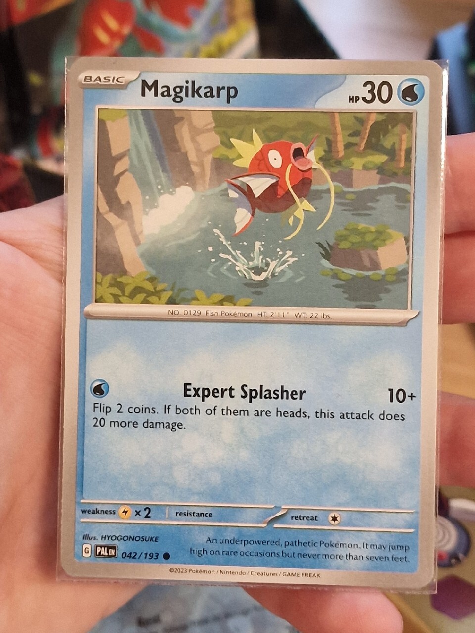Karta Pokemon Magikarp PAL 042 Paldea Evolved | Gdańsk | Kup teraz na ...