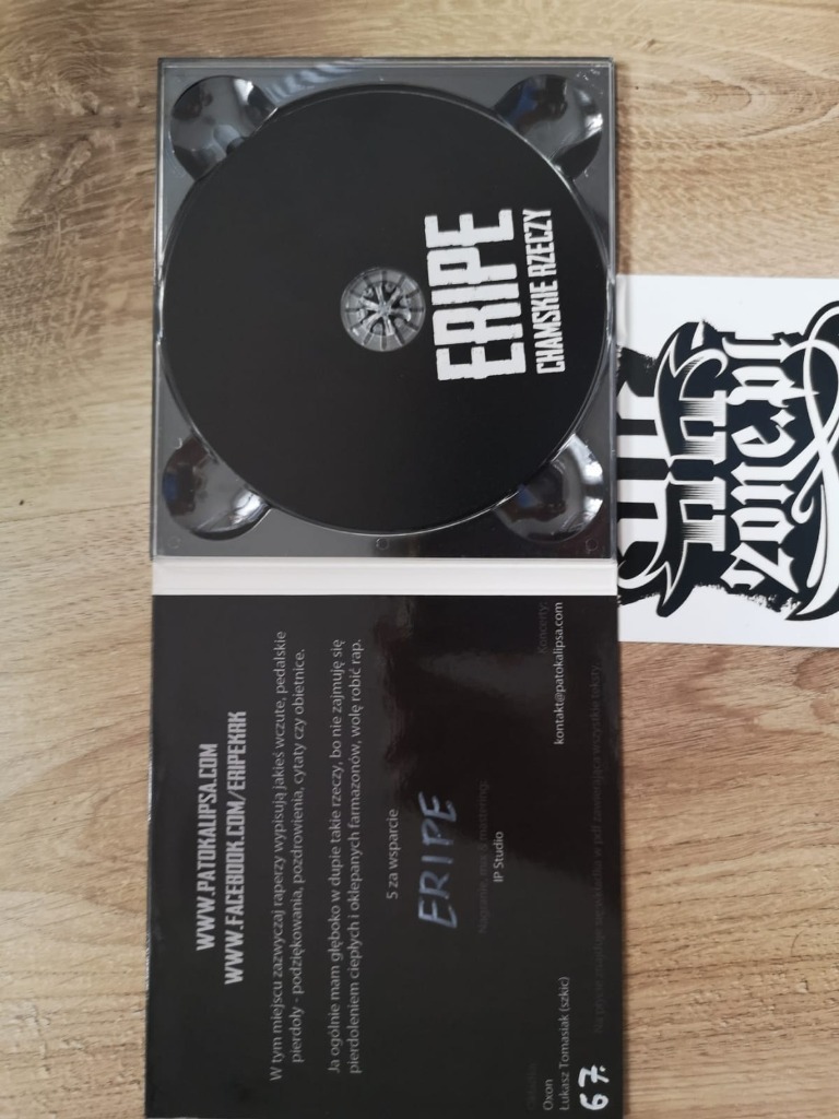 Eripe Chamskie Rzeczy Totalny Unikat 67/100 | Inowrocław | Kup teraz na Allegro Lokalnie