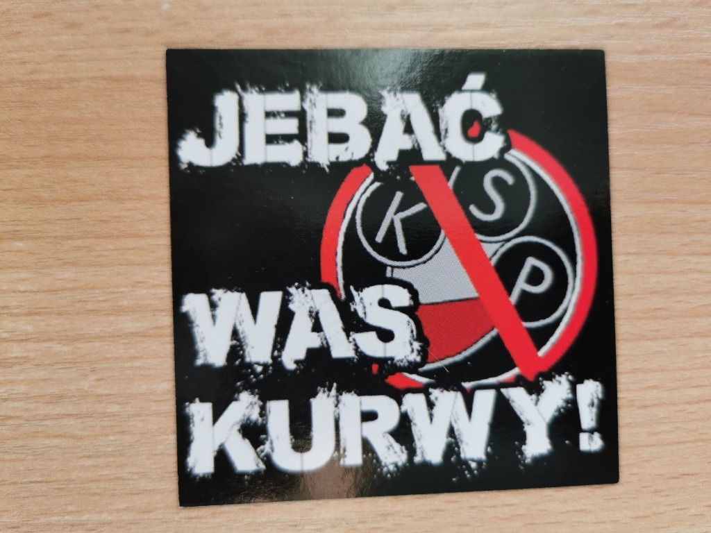 Vlepki Legia Warszawa Anty Polonia #3 | Kraków | Licytacja na Allegro ...