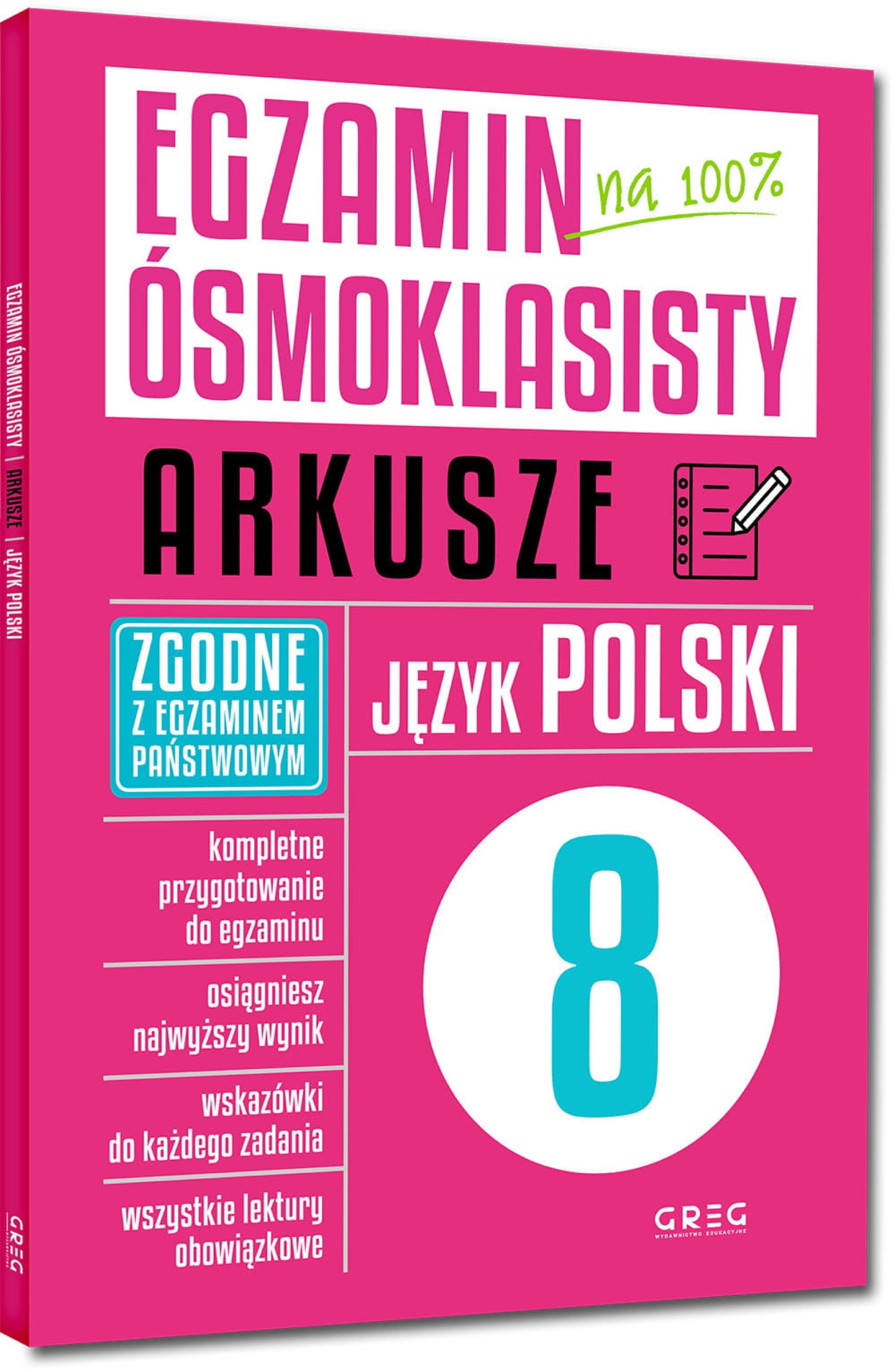 E8 na 100% repetytorium język polski | Komorniki | Kup teraz na Allegro Lokalnie