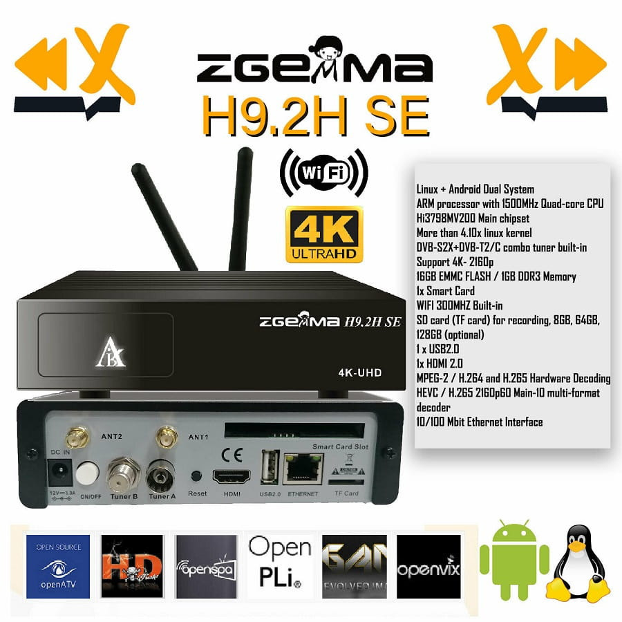 Zgemma H9 - Niska cena na Allegro.pl