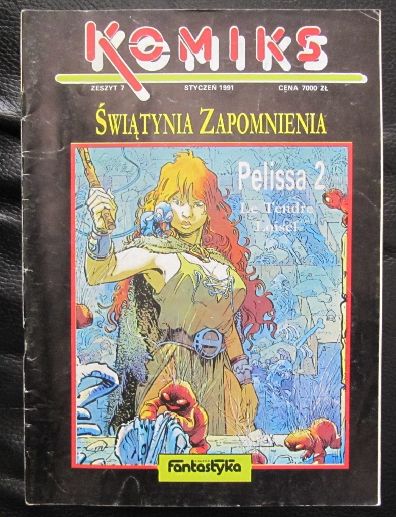 Komiks Fant 7 Pelissa 2 Świątynia Zapomnienia | Kraków | Kup teraz na ...