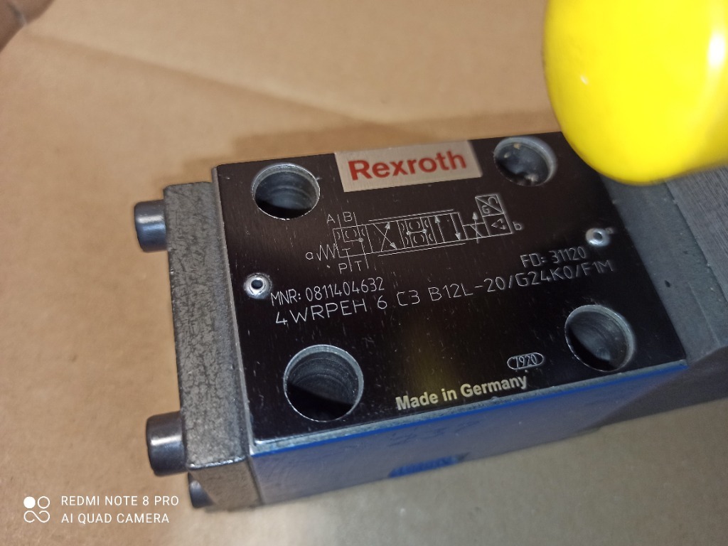 Rozdzielacz Rexroth 4WRPEH 6 C3 0811404632 | Pyskowice | Kup teraz na ...
