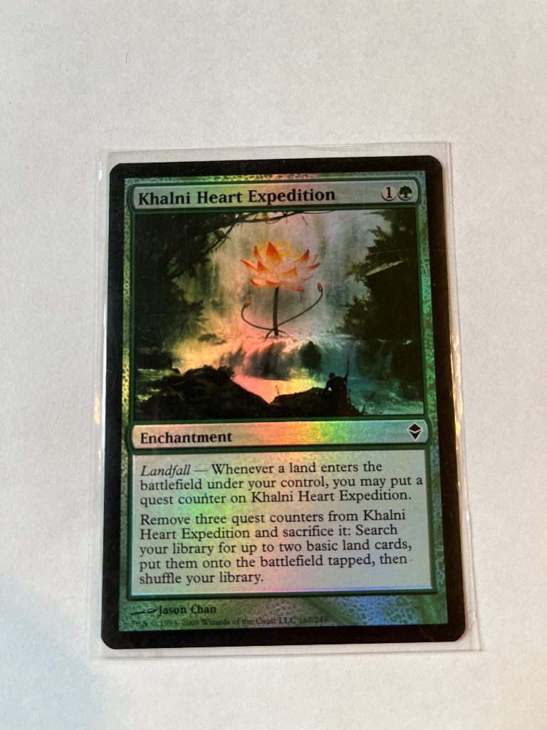 karta mtg Khalni Heart Expedition Foil M | Warszawa | Kup teraz na ...