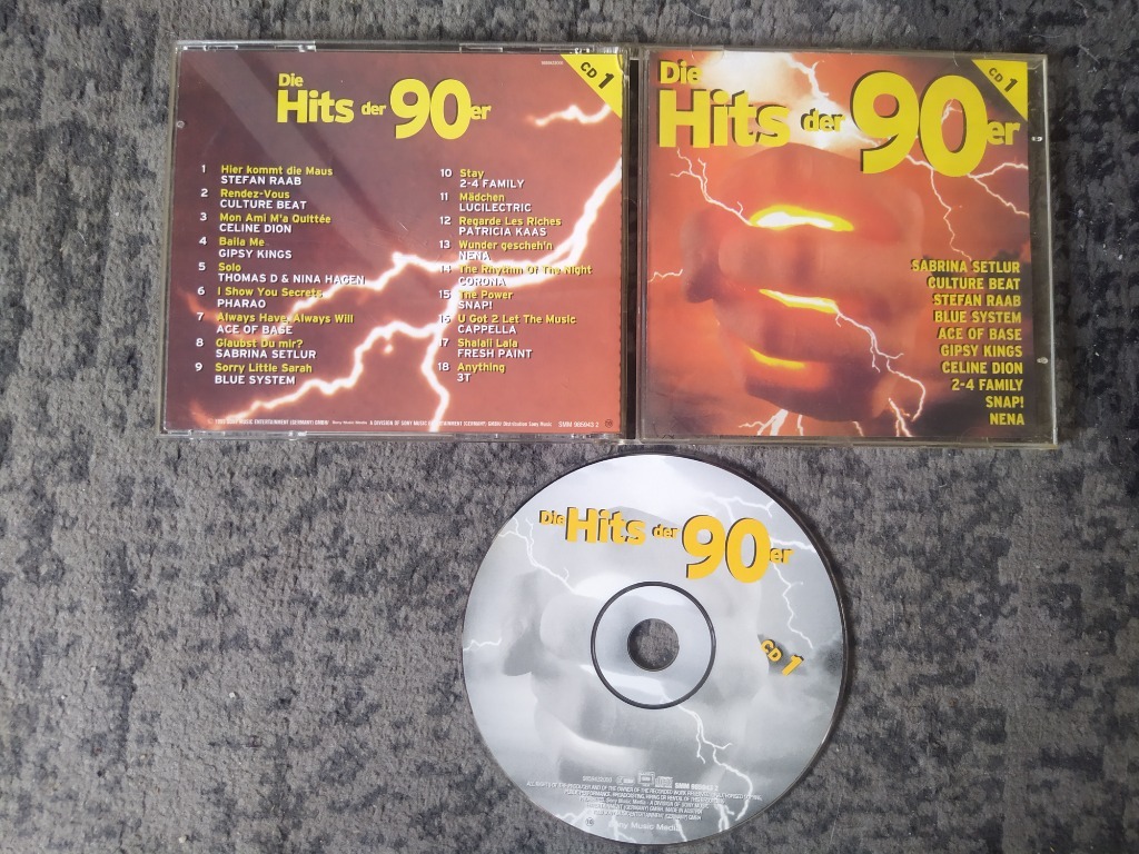 Die Hits der 90er CD | Stalowa Wola | Kup teraz na Allegro Lokalnie
