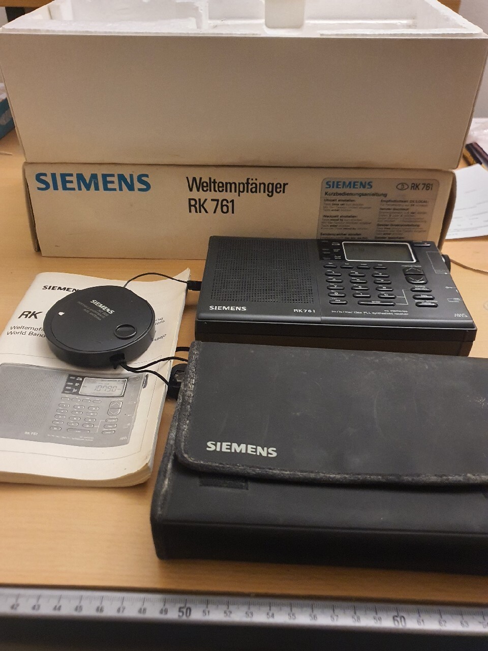 Radio globalne SIEMENS RK 761 antena RZ600 sprawne | Piła | Licytacja ...