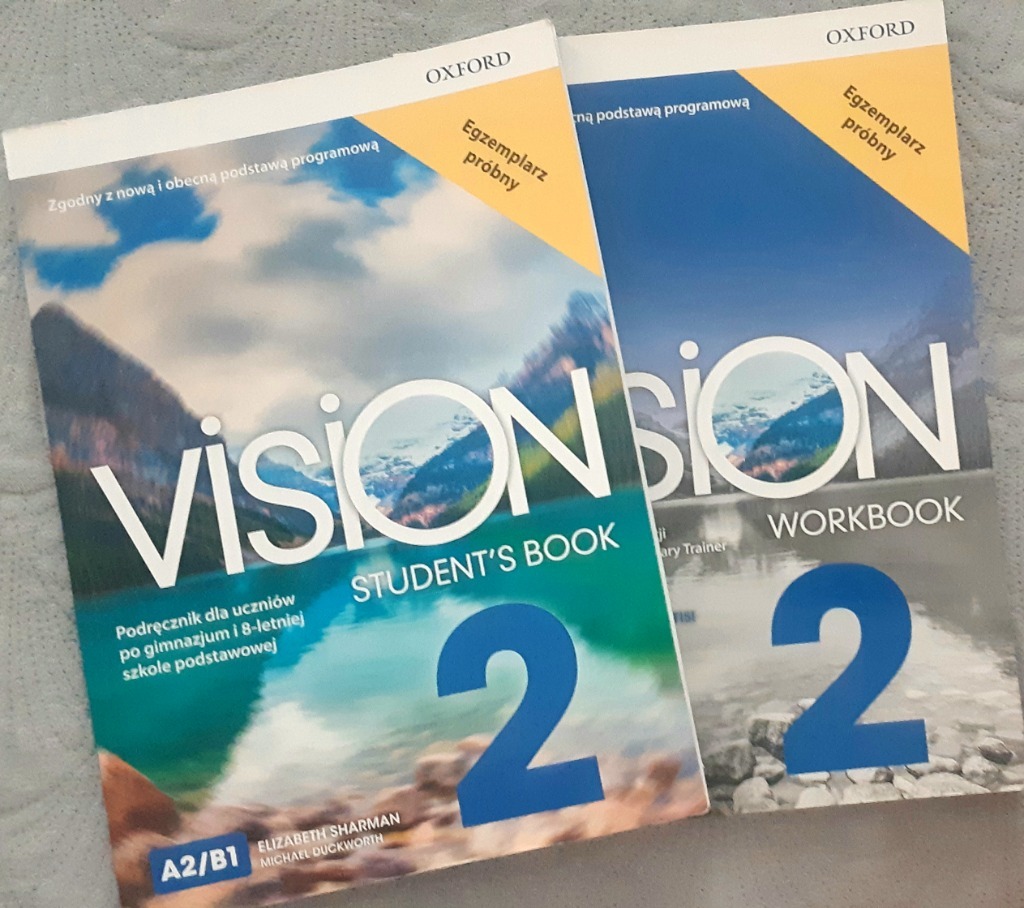 Vision 2 podręcznik i ćwiczenia nowe | Poznań | Kup teraz na Allegro ...
