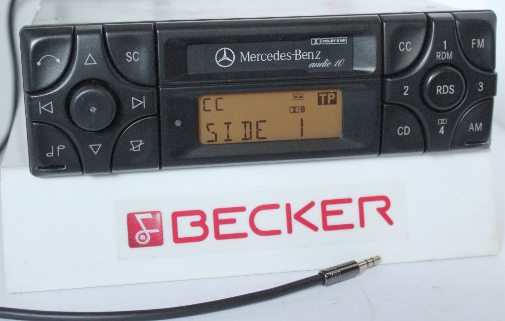 RADIO MERCEDES BECKER audio 10 mercedes Z AUXIN steeo jedyny taki ...