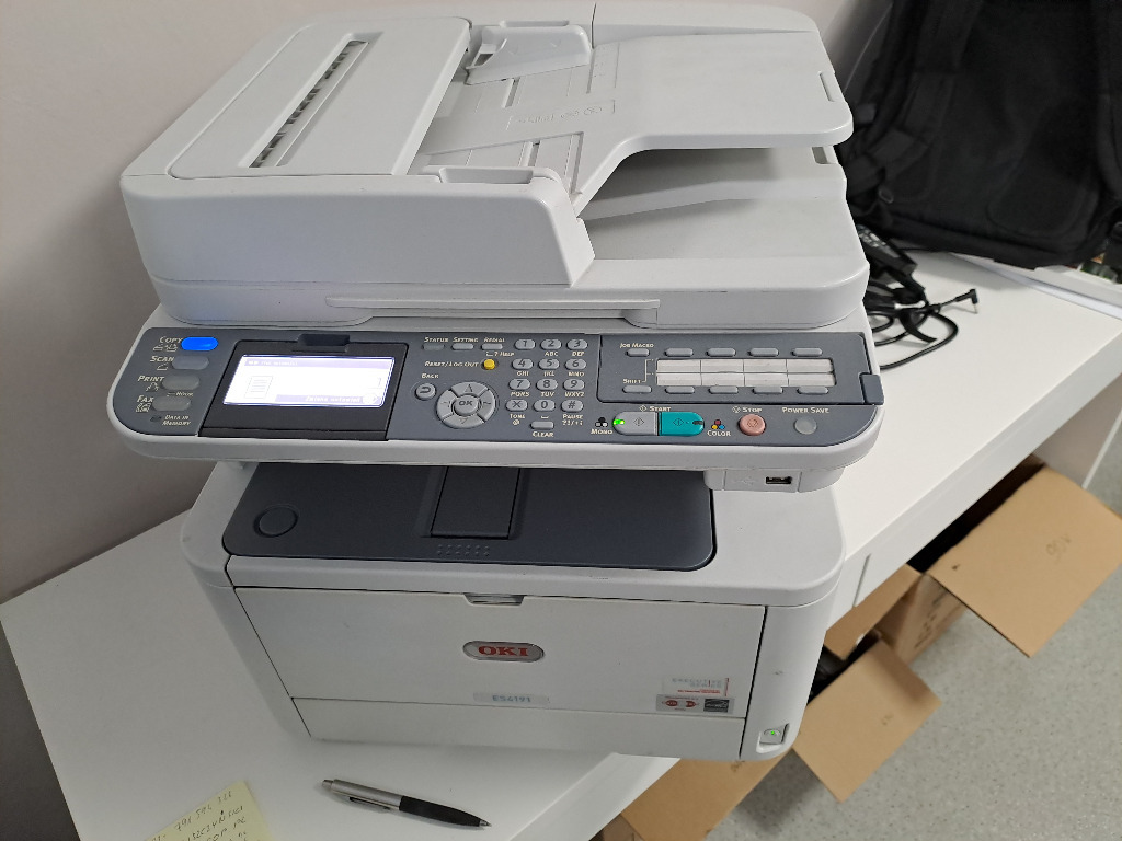 DRUKARKA laserowa OKI ES4191 dwustronny druk/skan | Bydgoszcz | Kup ...