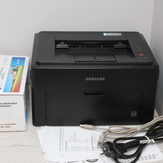 Drukarka Samsung ML-1640 Przebieg 2120 +Nowy Toner | Śrem | Kup teraz ...