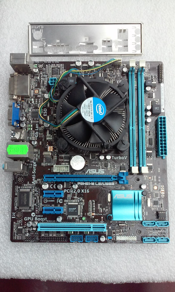 Plyta glowna ASUS P8H61M LE USB3 ddr3+procesor intel i5 LGA1155 | Piotrków Kujawski | Kup teraz ...