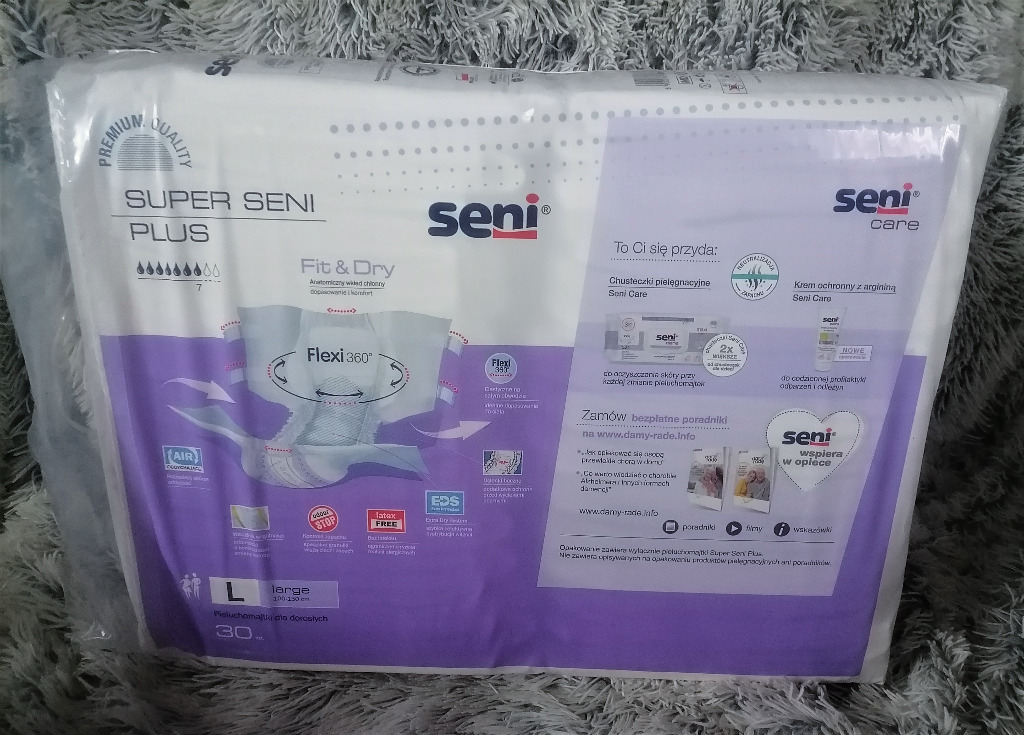 Pieluchomajtki Super Seni Plus - rozm. L - 30 szt. | Dębica | Kup teraz na Allegro Lokalnie