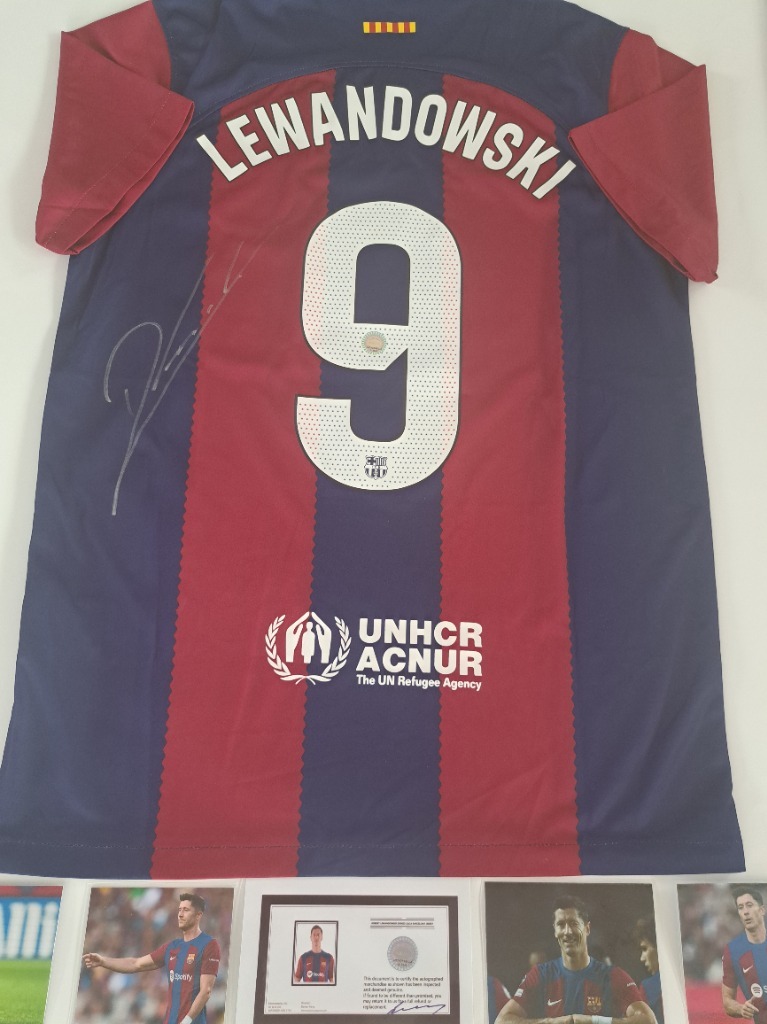 Lewandowski Autograf w Autografy - Kolekcje, pamiątki - Sport i ...
