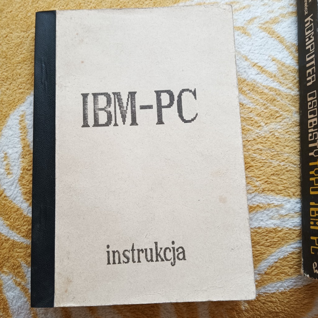 IBMPC Instrukcja użytkowania COIG 1987r | Sosnowiec | Kup teraz na ...