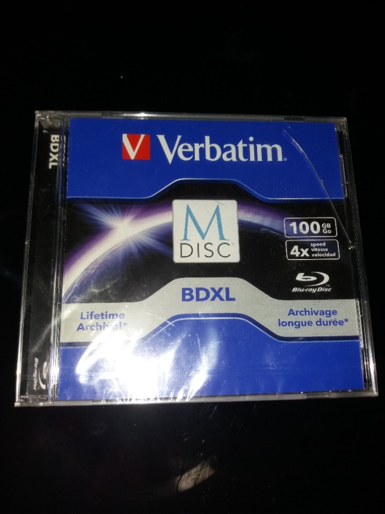 Płyta Verbatim Mdisc Blu Ray 100gb 4x | Rogoźno | Kup teraz na Allegro ...