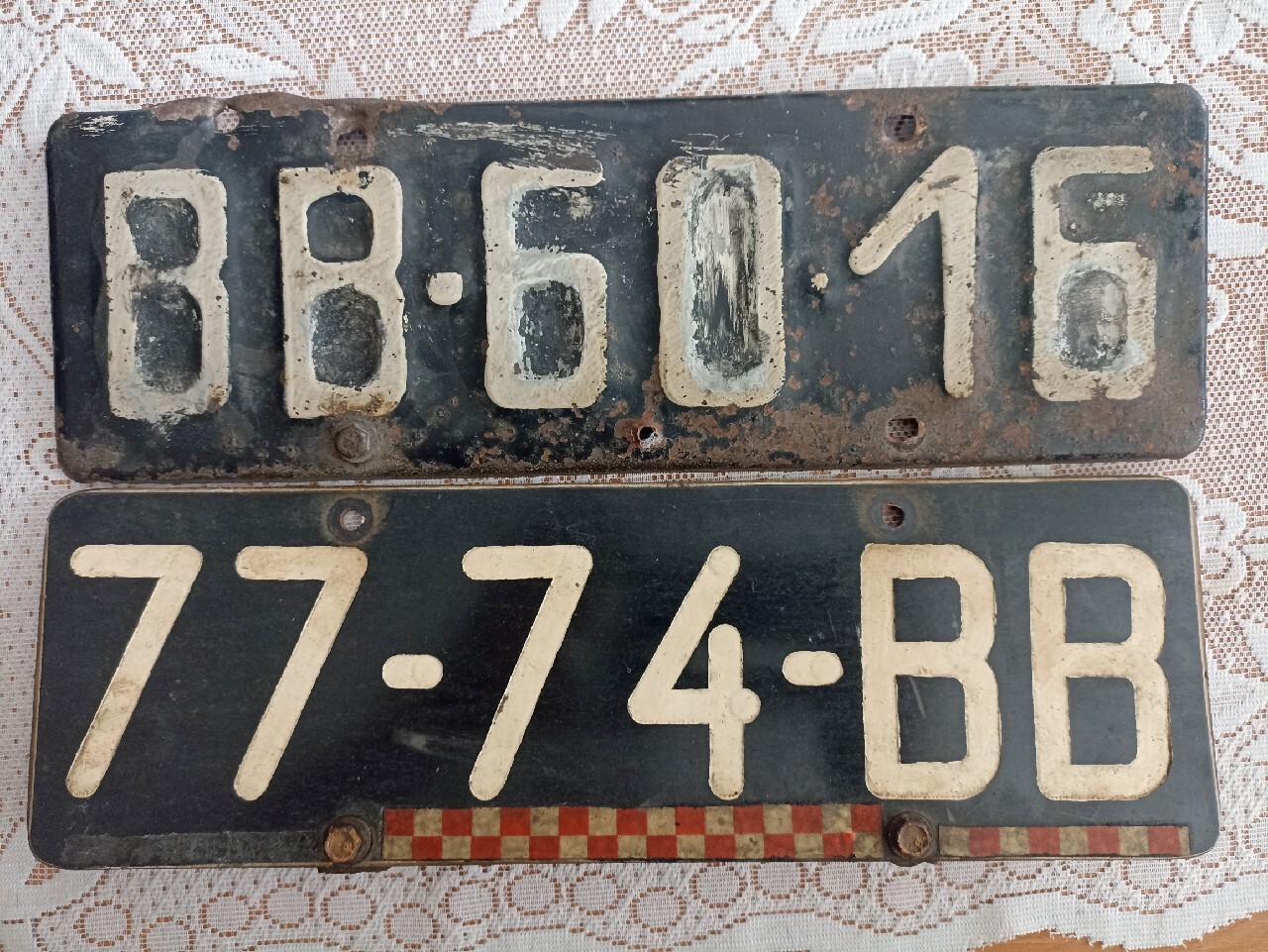 Stare tablice rejestracyjne - Niska cena na Allegro.pl