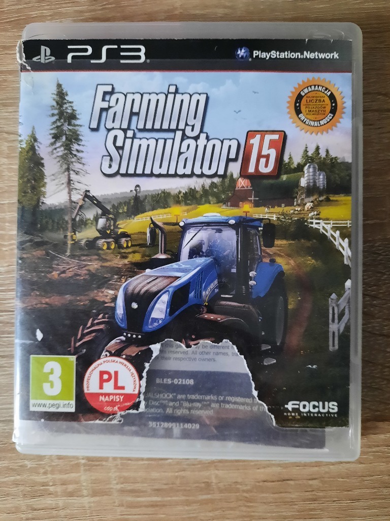 Farming Simulator 15 PS3 Polska Wersja (stan 5/6) | Jelenia Góra | Kup ...