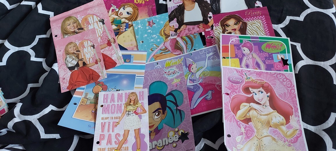 Karteczki winx, witch, Hannah Montana, księżniczki | Lublin | Kup teraz ...