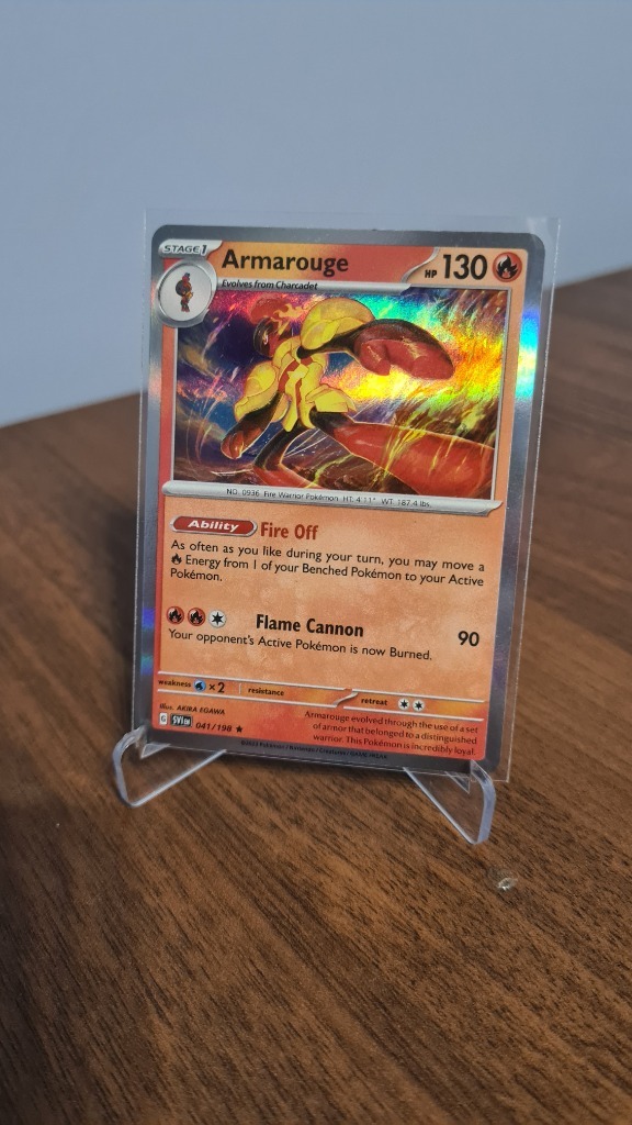 Pokemon TCG: Armarouge (SVI 041) | Gostyń | Kup teraz na Allegro Lokalnie