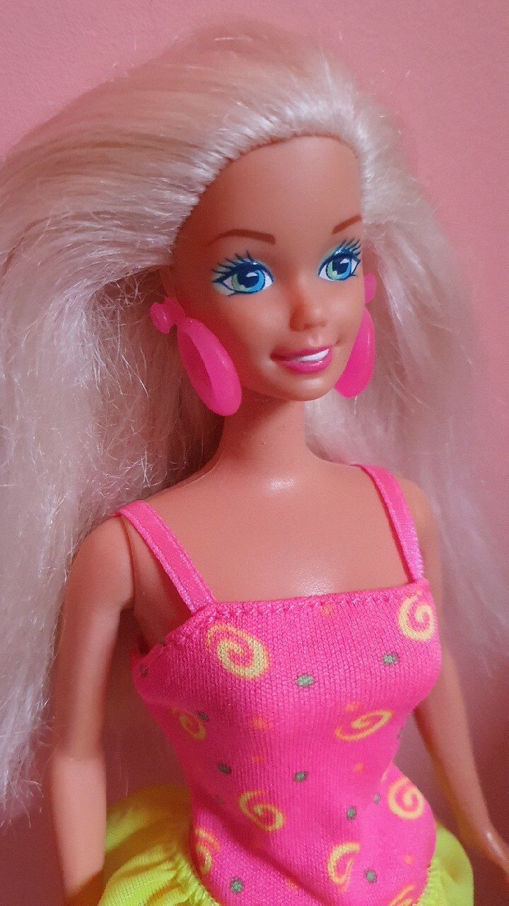 Barbie lalka Ruffle Fun 1990 używana | Kraków | Kup teraz na Allegro ...