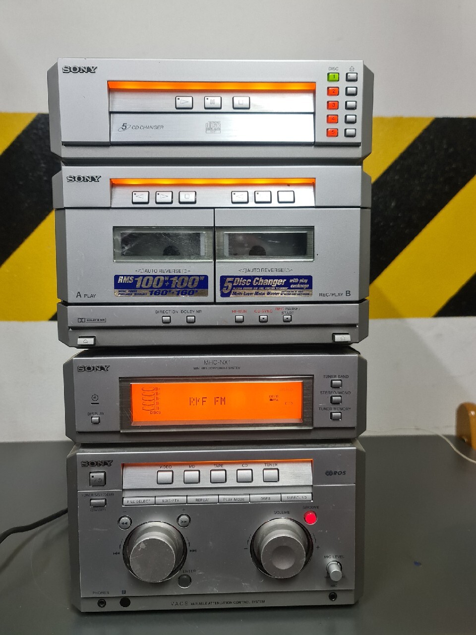 Sony MHC-NX1. wzmacniacz - STR-NX1 | Kraków | Kup teraz na Allegro Lokalnie