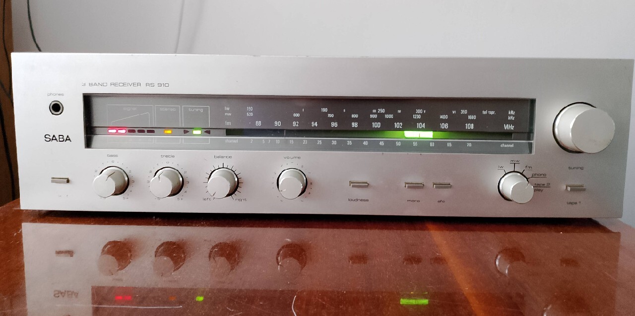 Amplituner SABA RS 910 vintage audio | Wałcz | Kup teraz na Allegro ...