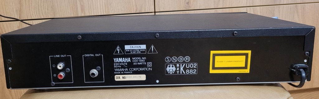 Odtwarzacz cd YAMAHA CDX-580 | Zalesie Golczowskie | Licytacja na ...