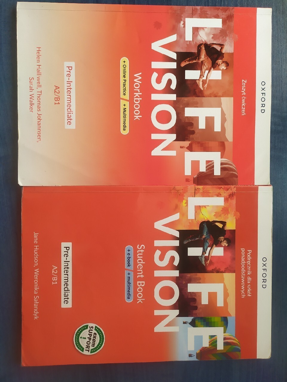 Life vision 1 klasa (student book+work book) | Kraków | Kup teraz na ...