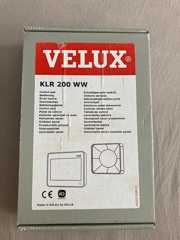 VELUX KLR 200 WW - PANEL DOTYKOWY | Gdańsk | Kup teraz na Allegro Lokalnie