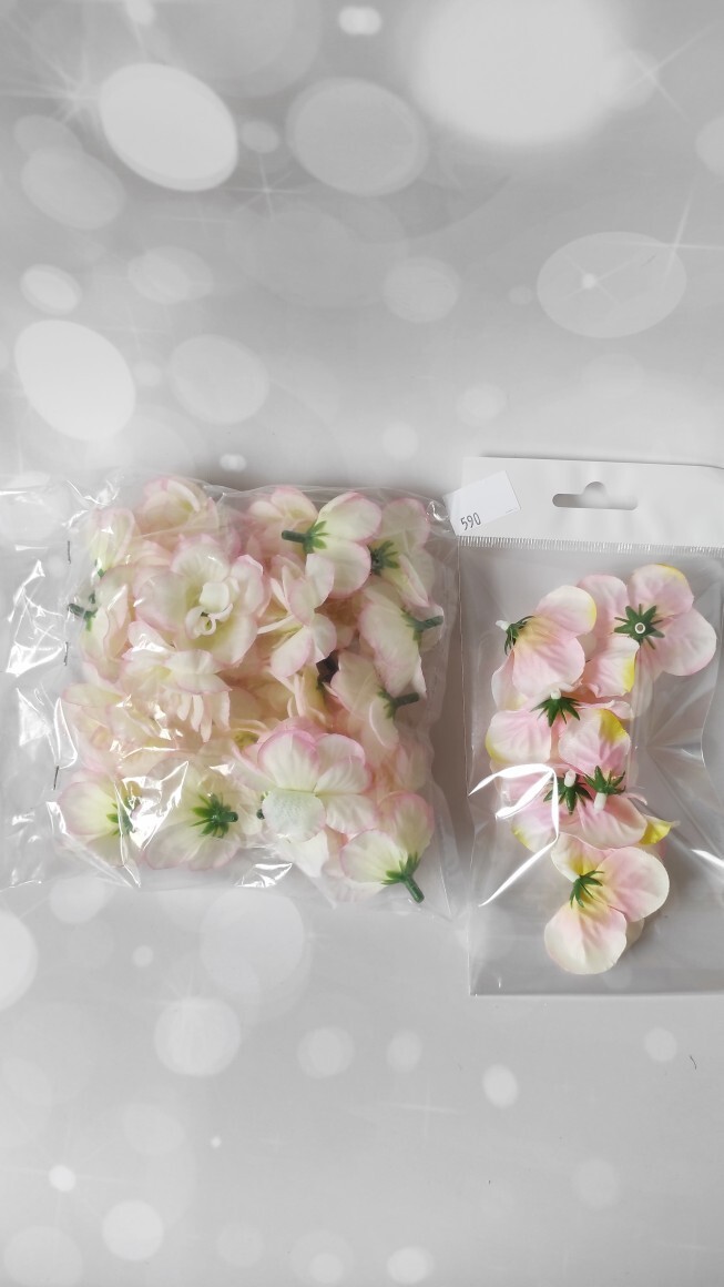 Sztuczne kwiatki kwiaty DIY dekoracje | Kraków | Ogłoszenie na Allegro ...