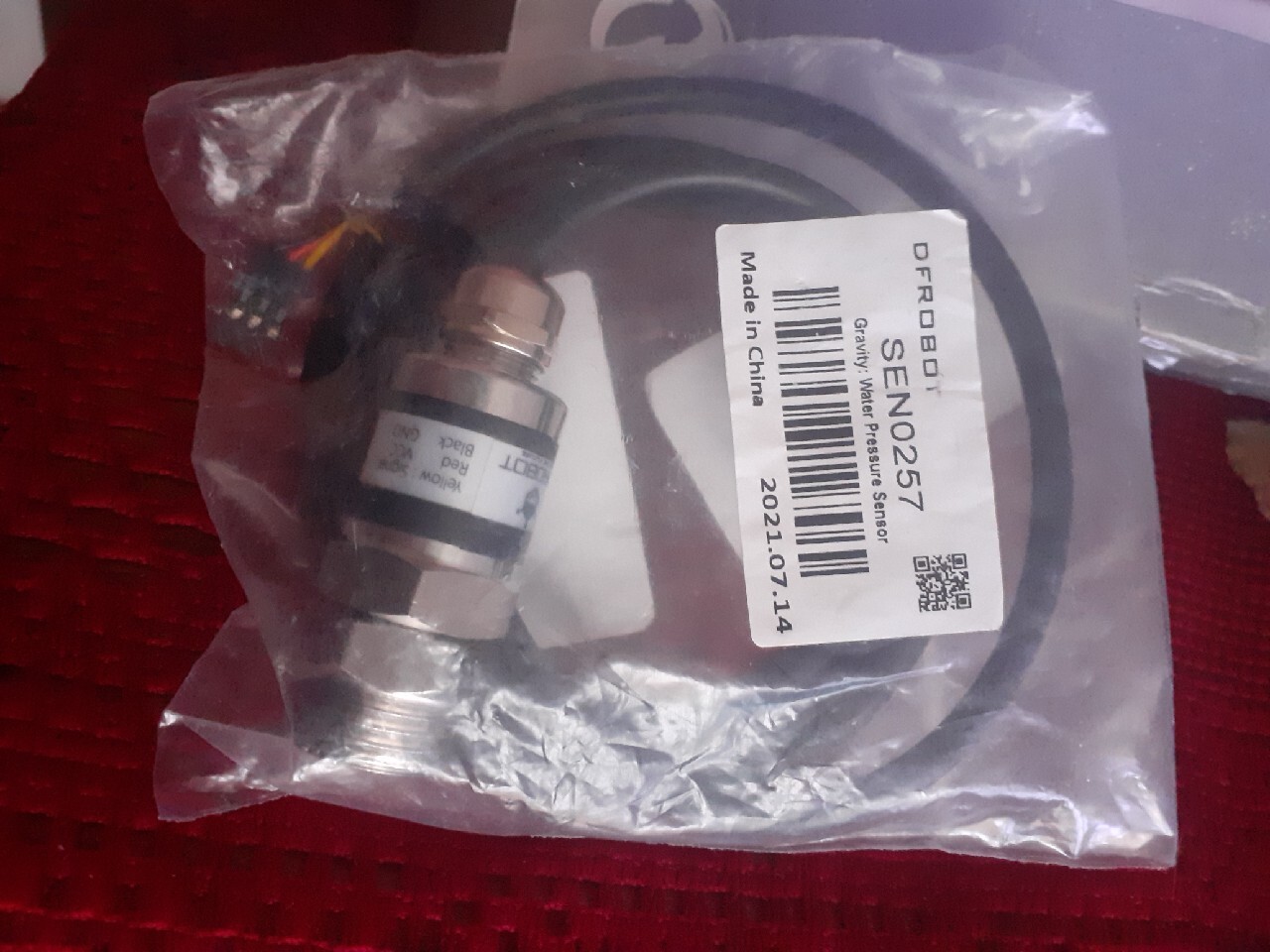 Analogowy czujnik ciśnienia wody DFRobot SEN0257 | Gdańsk | Kup teraz ...