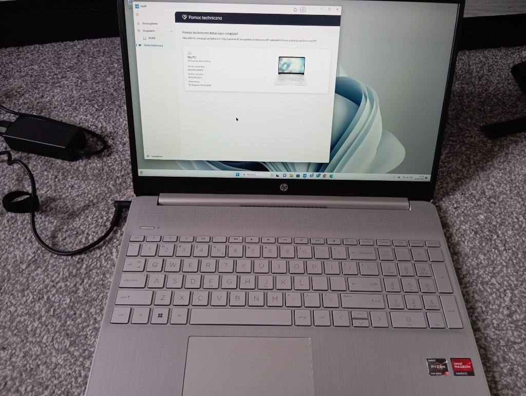 Laptop HP 15S-EQ2121NW Stan idealny + Gratisy | Brzeg | Kup teraz na ...