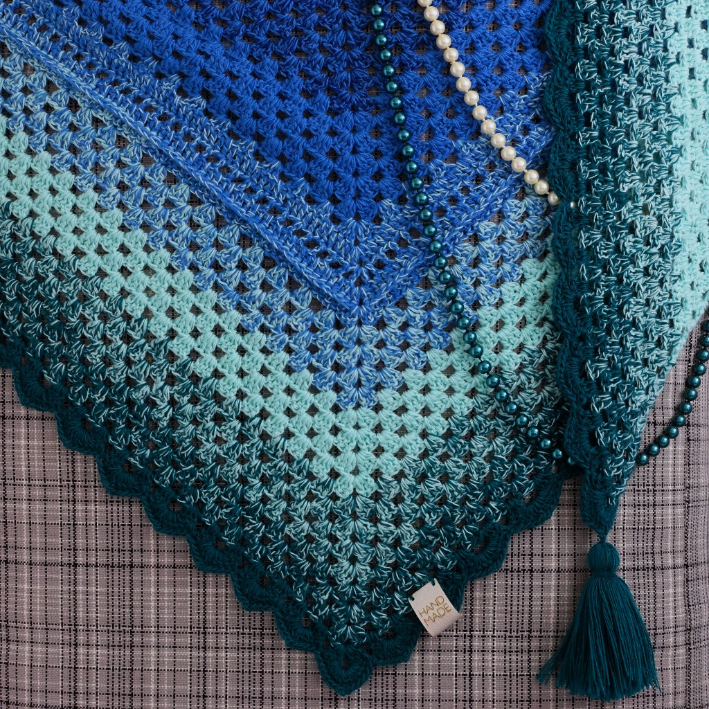 Chusta na Szydełku Klasyk - Niska cena na Allegro.pl