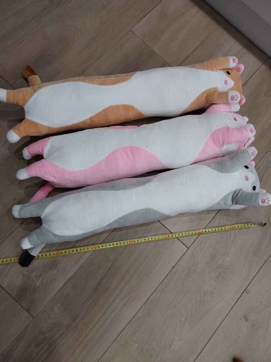 Kot długi, kotek parówka xxl 70 cm, maskotka | Marcyporęba | Kup teraz na Allegro Lokalnie