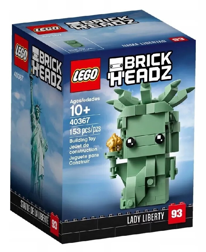 LEGO 40367 - BrickHeadz Statua Wolności | Tarnów | Kup teraz na Allegro ...