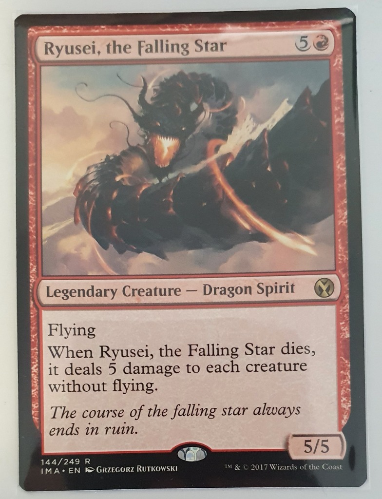 MTG Ryusei, the Falling Star | Wrocław | Kup teraz na Allegro Lokalnie
