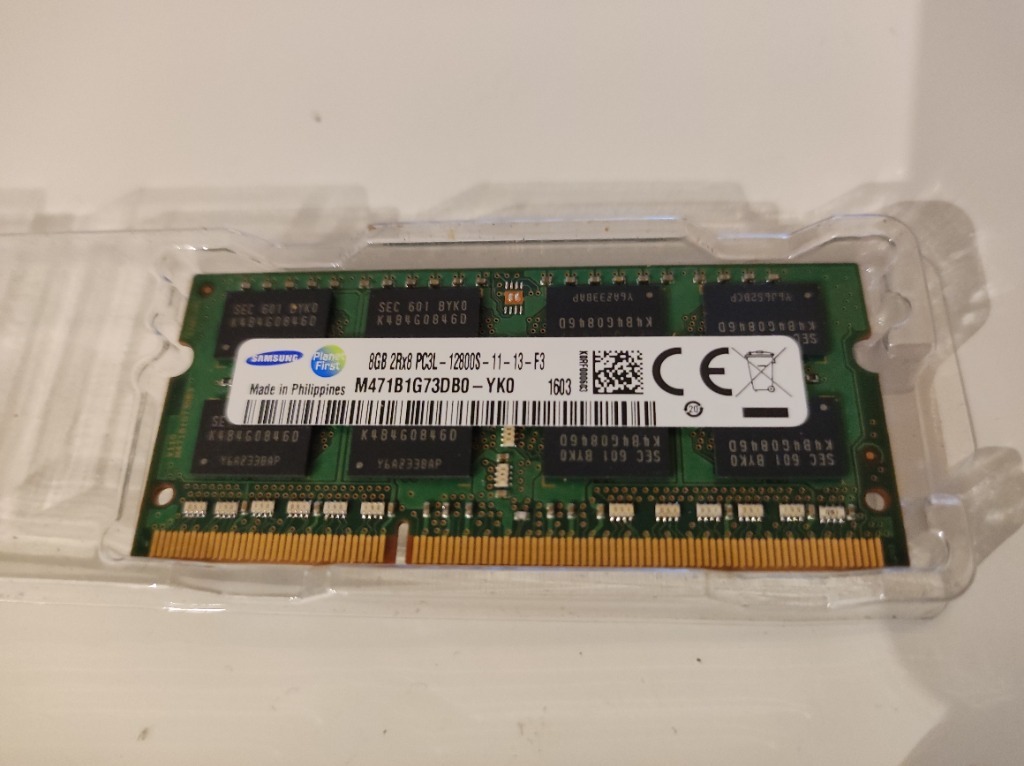 Samsung RAM 8GB PC3L M471B1G73DB0-YK0 | Wrocław | Licytacja na Allegro ...
