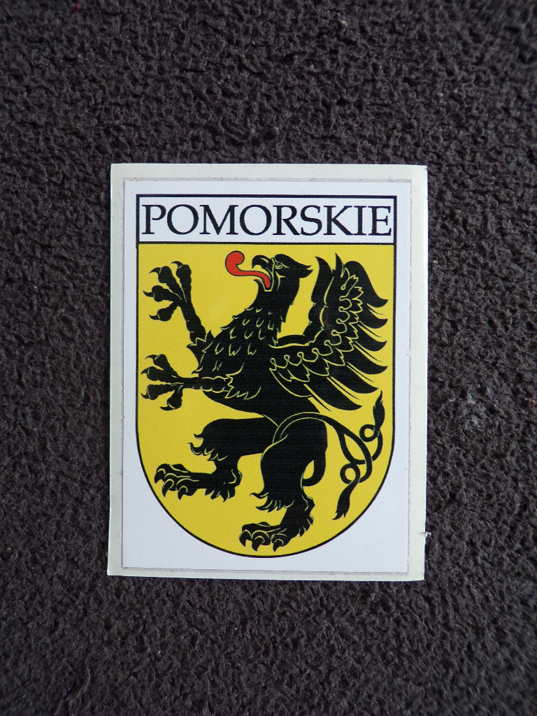 POMORSKIE HERB GRYF NAKLEJKA | Kraków | Kup teraz na Allegro Lokalnie