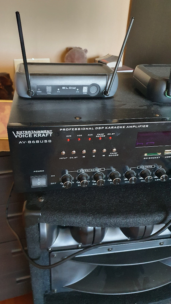 Wzmacniacz Voice Kraft AV 868 USB | Lwówek | Kup teraz na Allegro Lokalnie