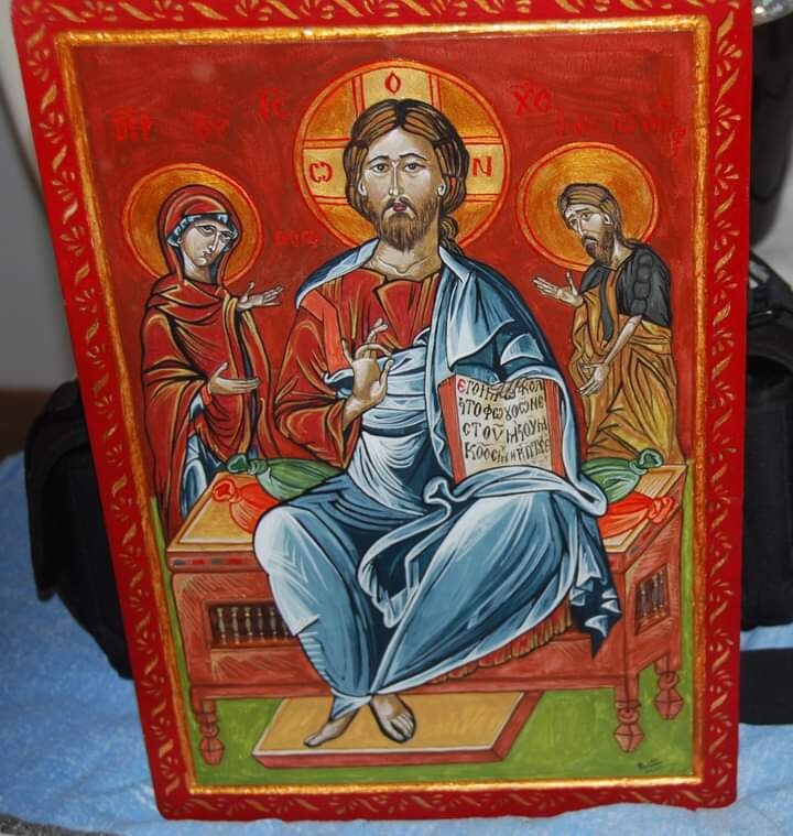 Ikona Chrystus Deesis | Łódź | Kup teraz na Allegro Lokalnie