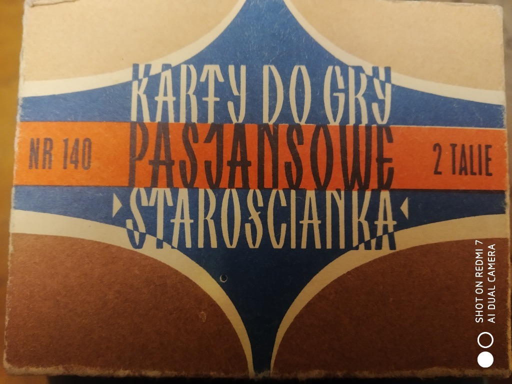 Karty Pasjansowe - Niska cena na Allegro.pl