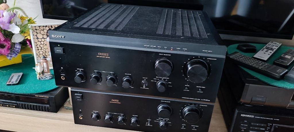 Wzmacniacz stereo Sony FA 50 ES 707 Es 770Es 808ES 30ES 5ES | Łowicz ...