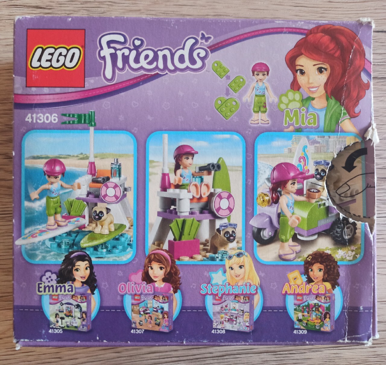 41306 LEGO FRIENDS PLAŻOWY SKUTER MII | Bytom | Kup teraz na Allegro ...